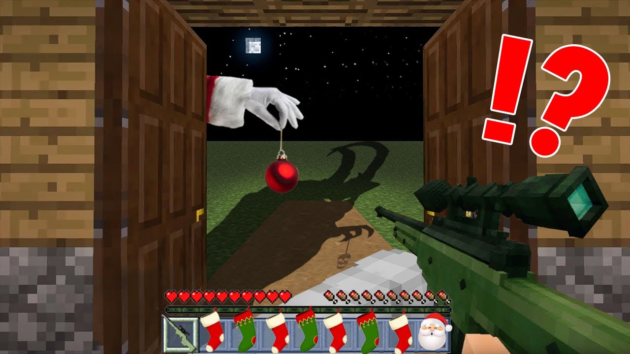 SANTA OR KRAMPUS in Minecraft Pocket Edition - YouTube