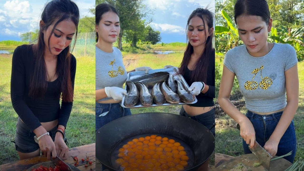 Yummy cooking and wash fish with egg recipe - YouTube