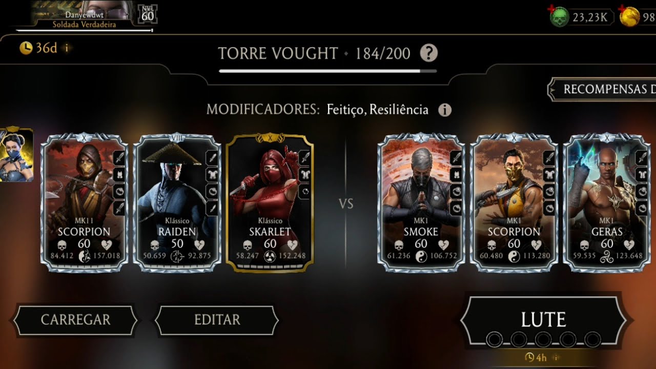 MK MOBILE TORRE VOUGHT 184 - YouTube