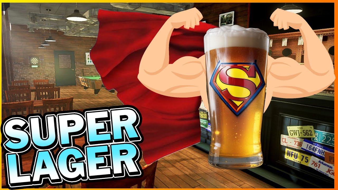 Crafting The Ultimate Super Lager | Brewpub Simulator - YouTube