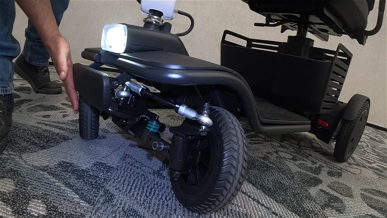 LEAKED FOOTAGE of the Whill Ri 4 Wheel Mobility Scooter - YouTube