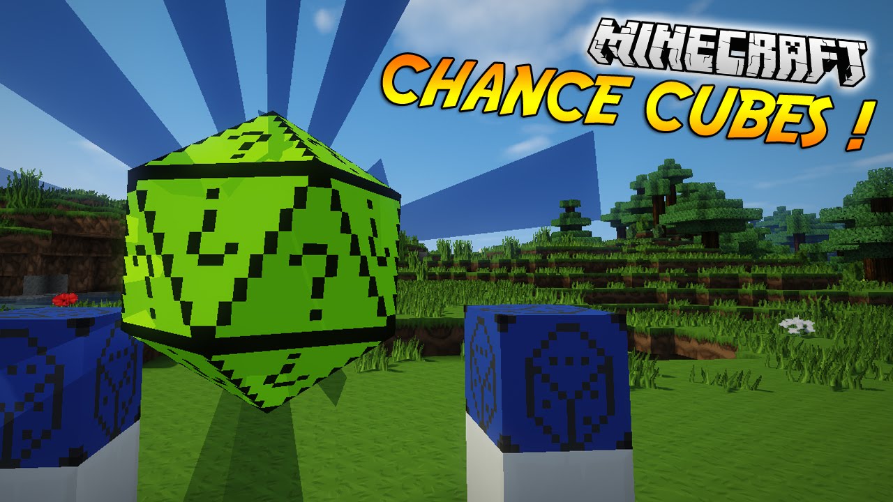 UN NOUVEAU LUCKY BLOCK ?! | Présentation du mod "CHANCE CUBES"! - [1.7.10] - YouTube