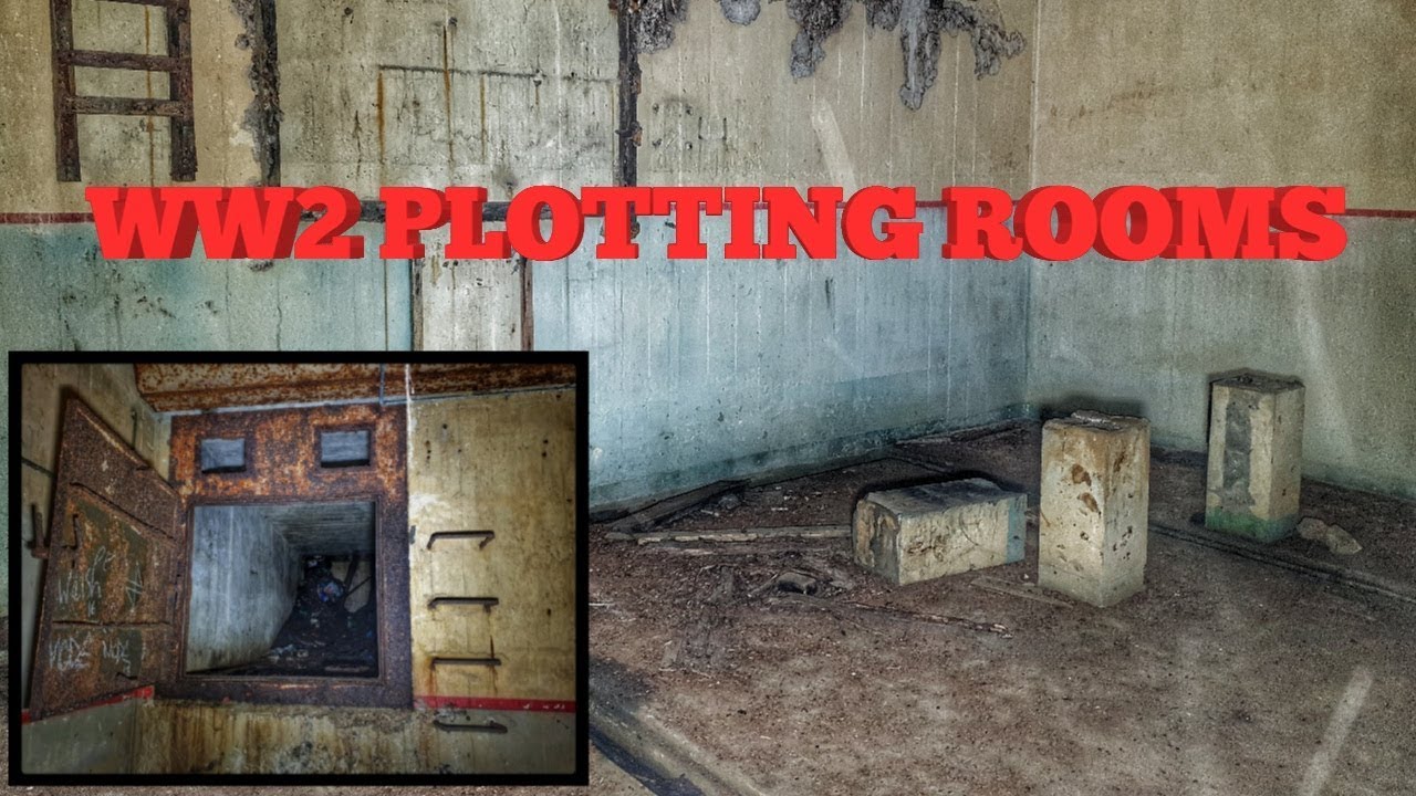 Best Preserved WW2 Bunker - Plotting Rooms - YouTube