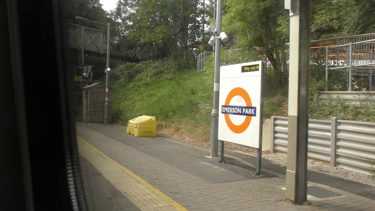 Full Journey On The London Overground From Upminster to Romford - YouTube
