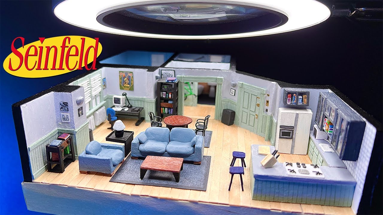 How to build Seinfelds apartment but tiny - YouTube