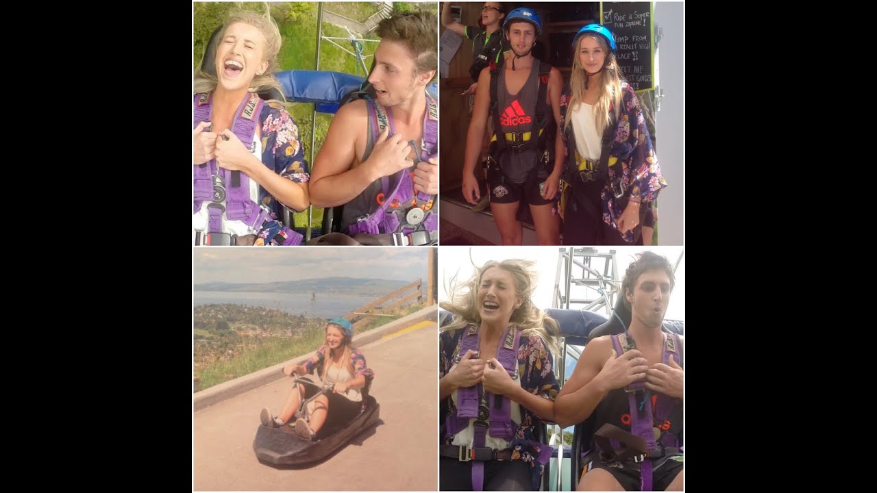 Skyline Rotorua Vlog | Skyswing, Ziplining, Gondola & Luge! - YouTube