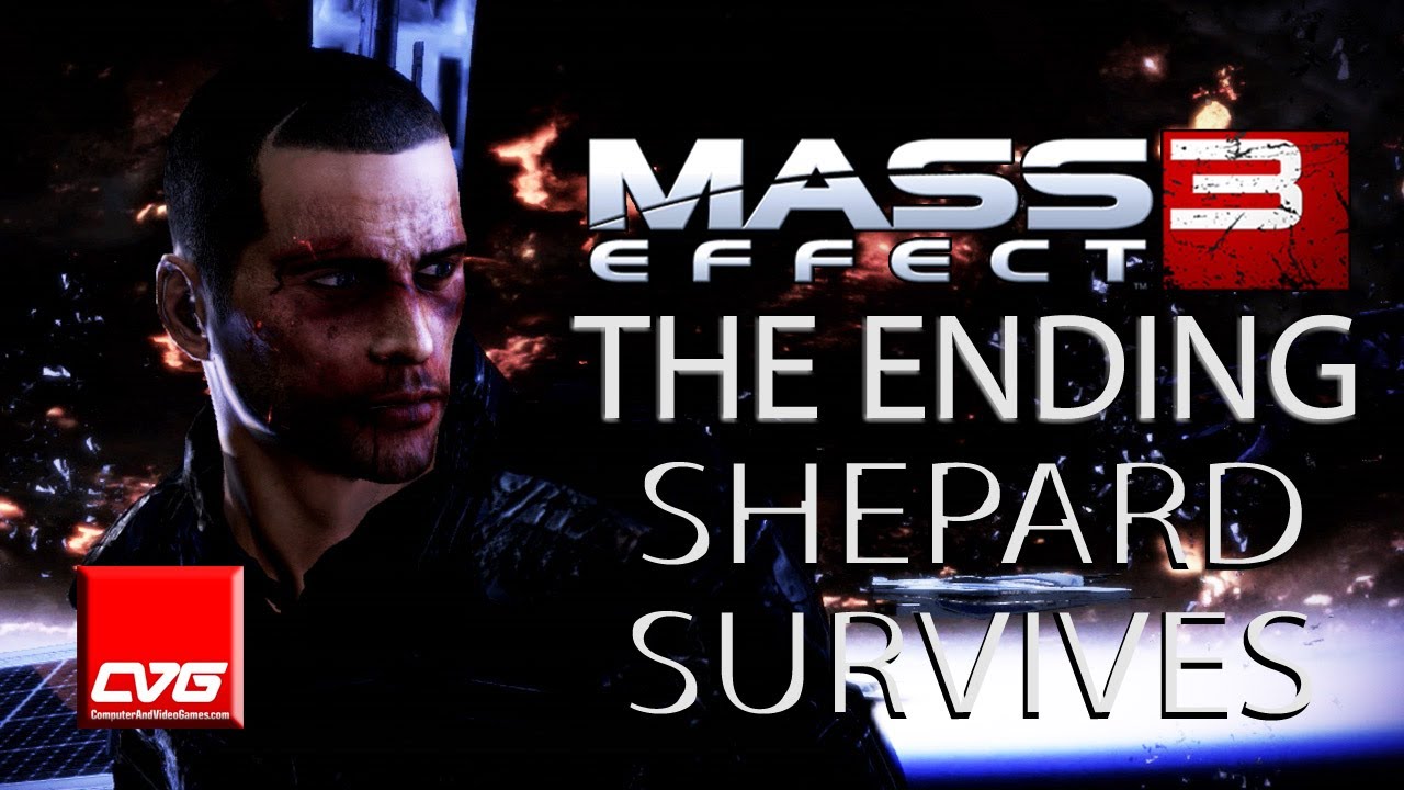 Mass Effect 3 Ending - Shepard Survives - YouTube