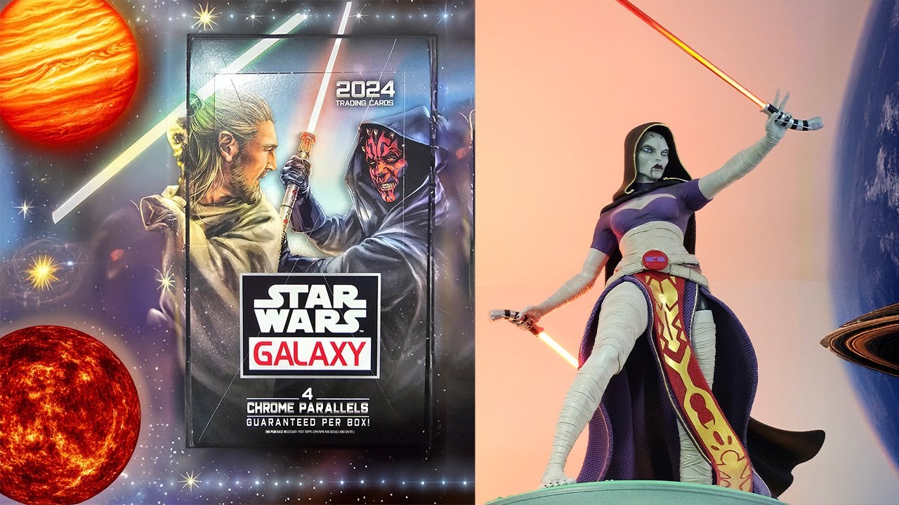 Star Wars Galaxy Topps Chrome 2024 Hobby Unboxing! - YouTube