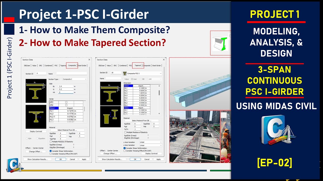 [Project 1] Modeling, Analysis, and Design of a 3-Span Continuous PSC I ...