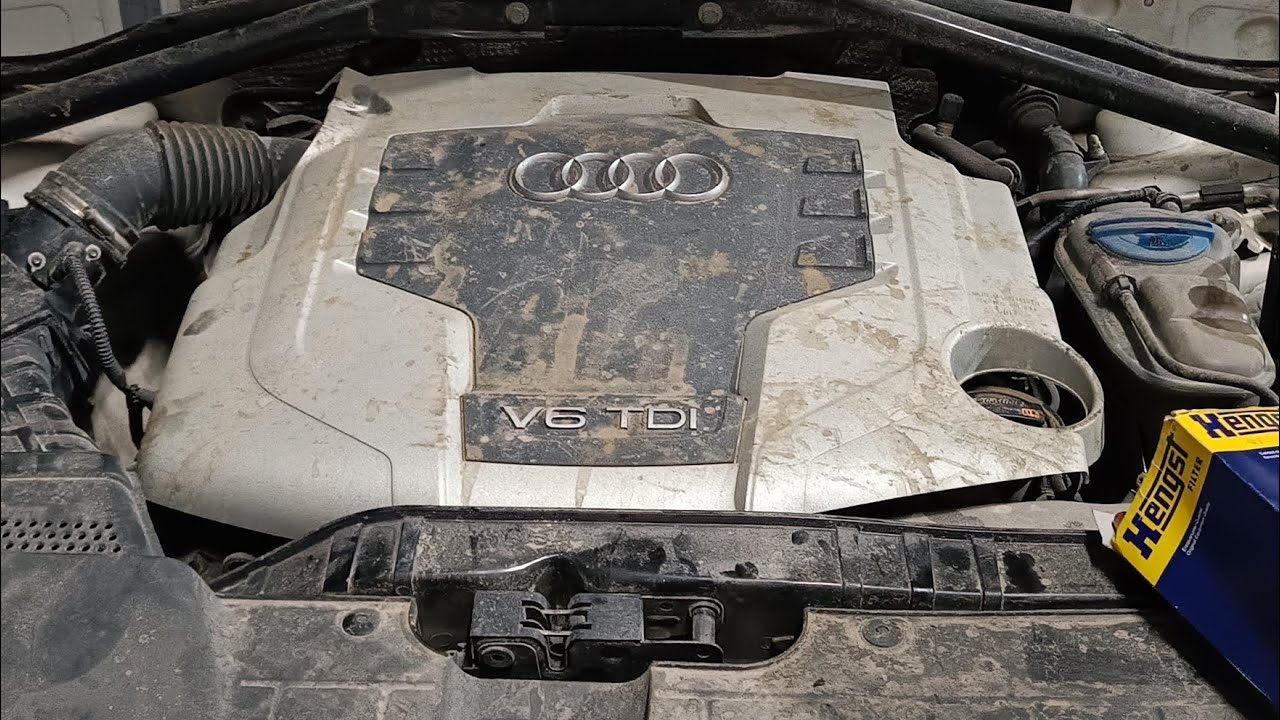 AUDI Q5 3.0 TDI QUATTRO ENGINE SERVICE - YouTube