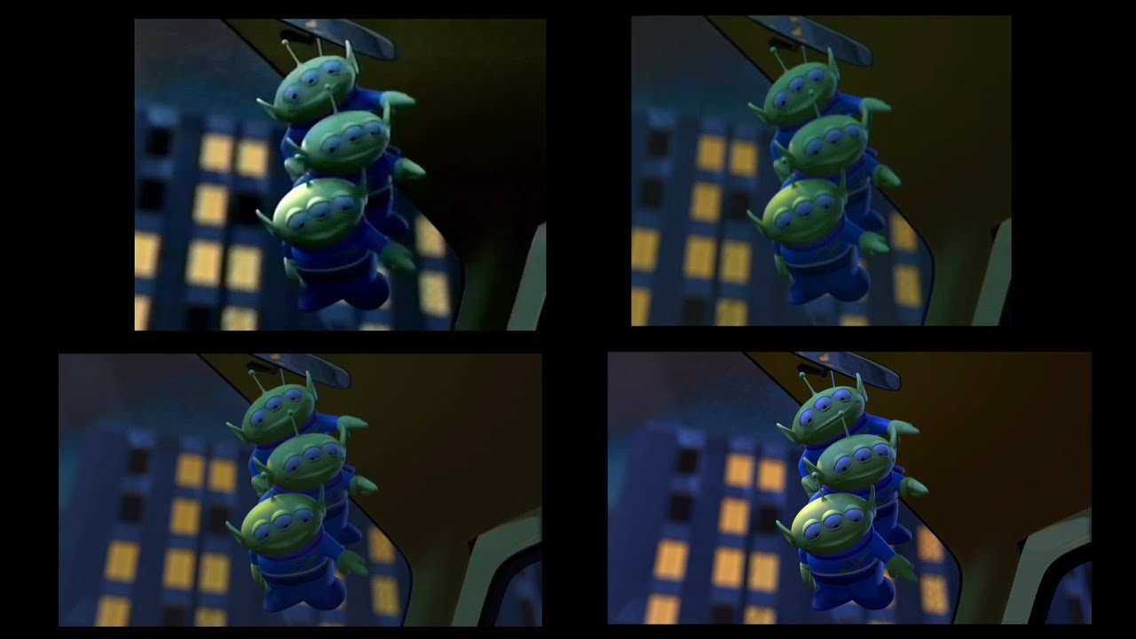 Toy Story 2 VHS vs. VCD vs. DVD vs. Blu-Ray - YouTube