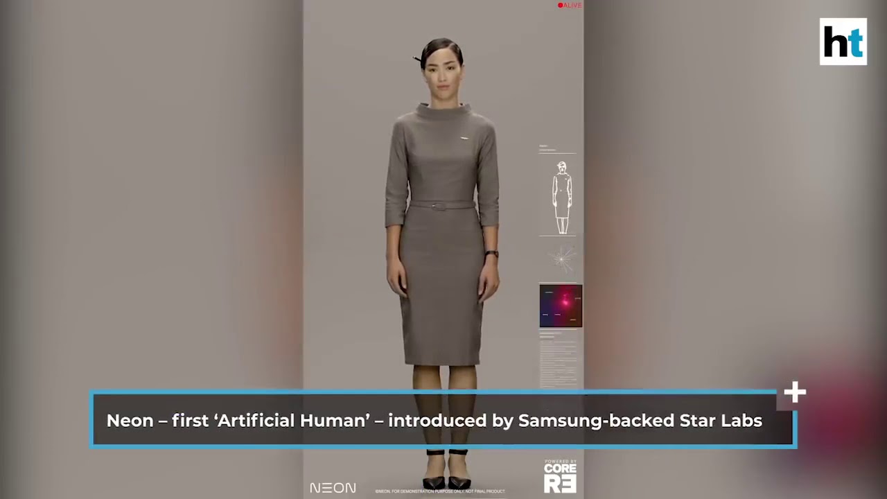 Neon, Samsung’s AI-powered avatar is world’s first artificial Human ...