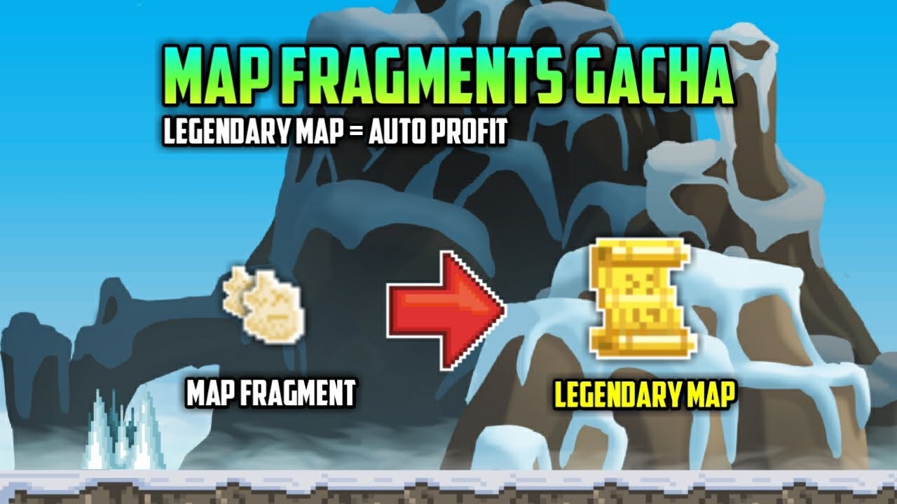 Is LEGENDARY MAP Even Real?! Map Fragments Gacha - Growtopia - YouTube
