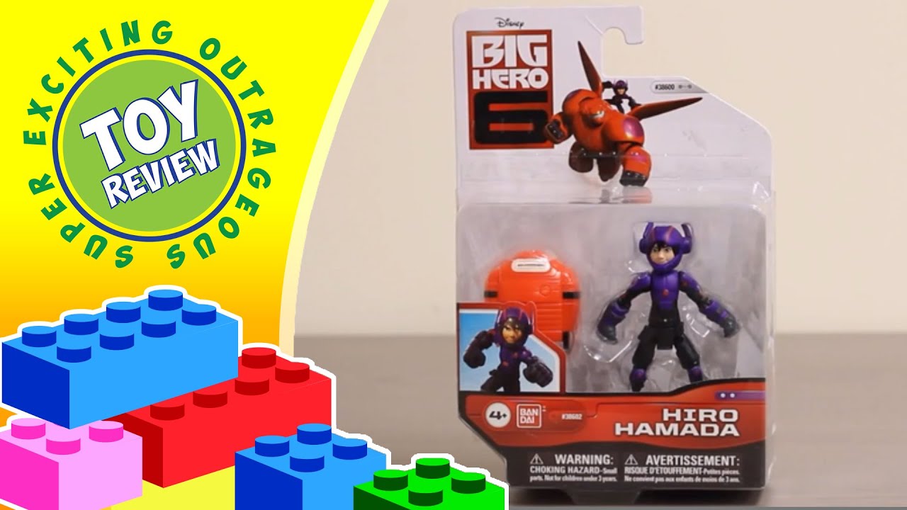 Hiro Hamada Big Hero 6 Disney Action Figure - Toy Review - YouTube