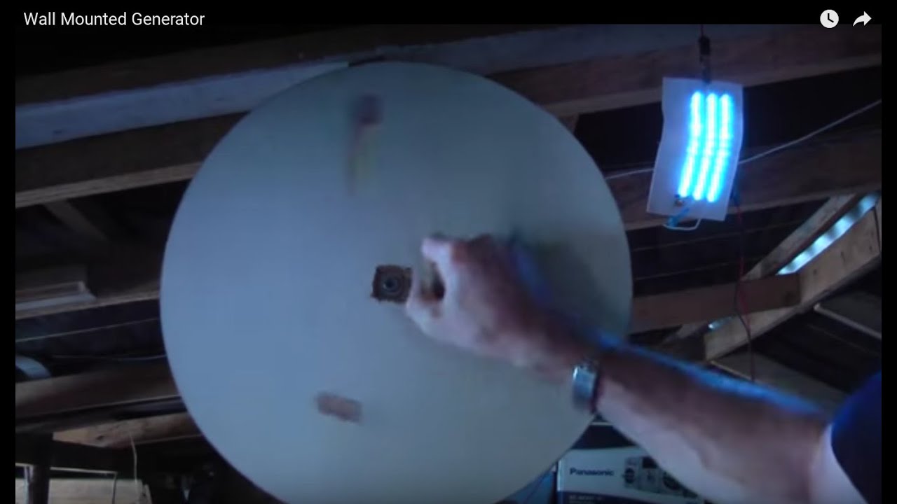 Wall Mounted Generator - YouTube