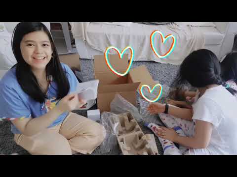 Unboxing Feather the Owl, Young Living PSK with Ochie and Mimi 🤗. Thank you so much Saclolo family 💖