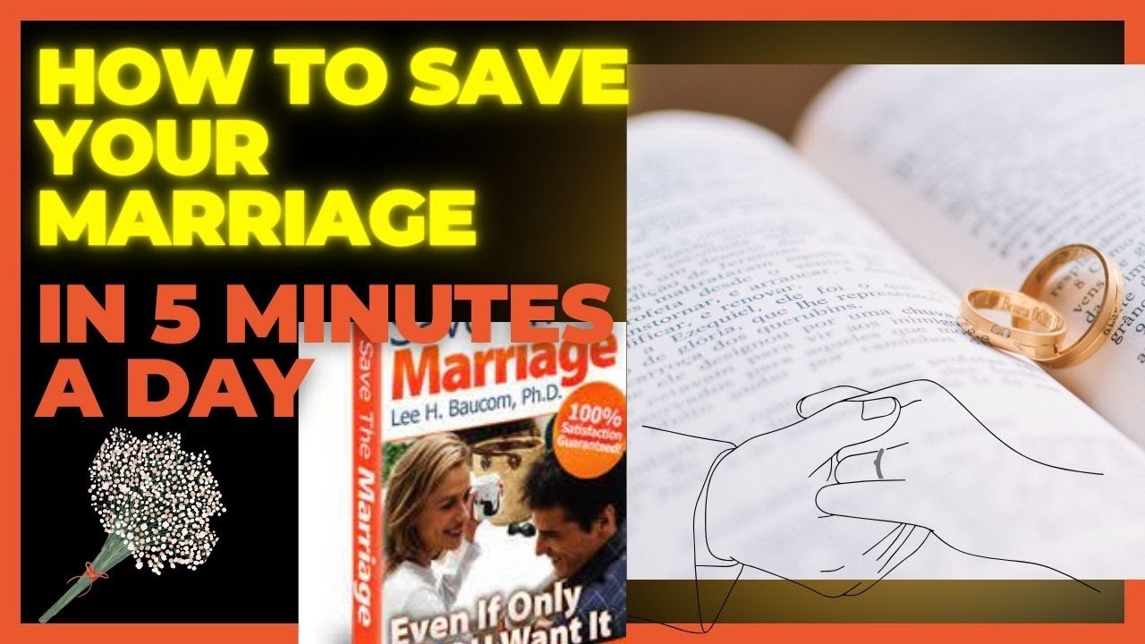 🚨How to Save Your Marriage 🚨 - save the marriage review/Practical Tips ...