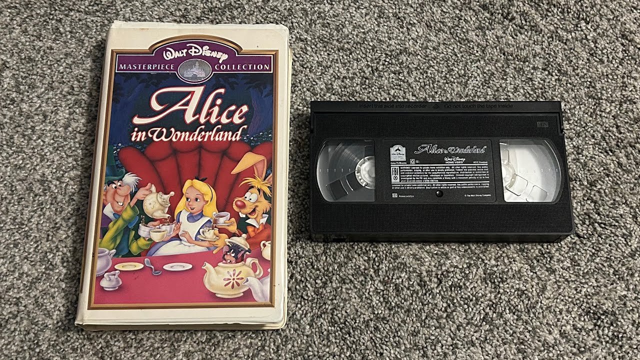 Alice in Wonderland 1994 VHS (Version #1) Overview - YouTube