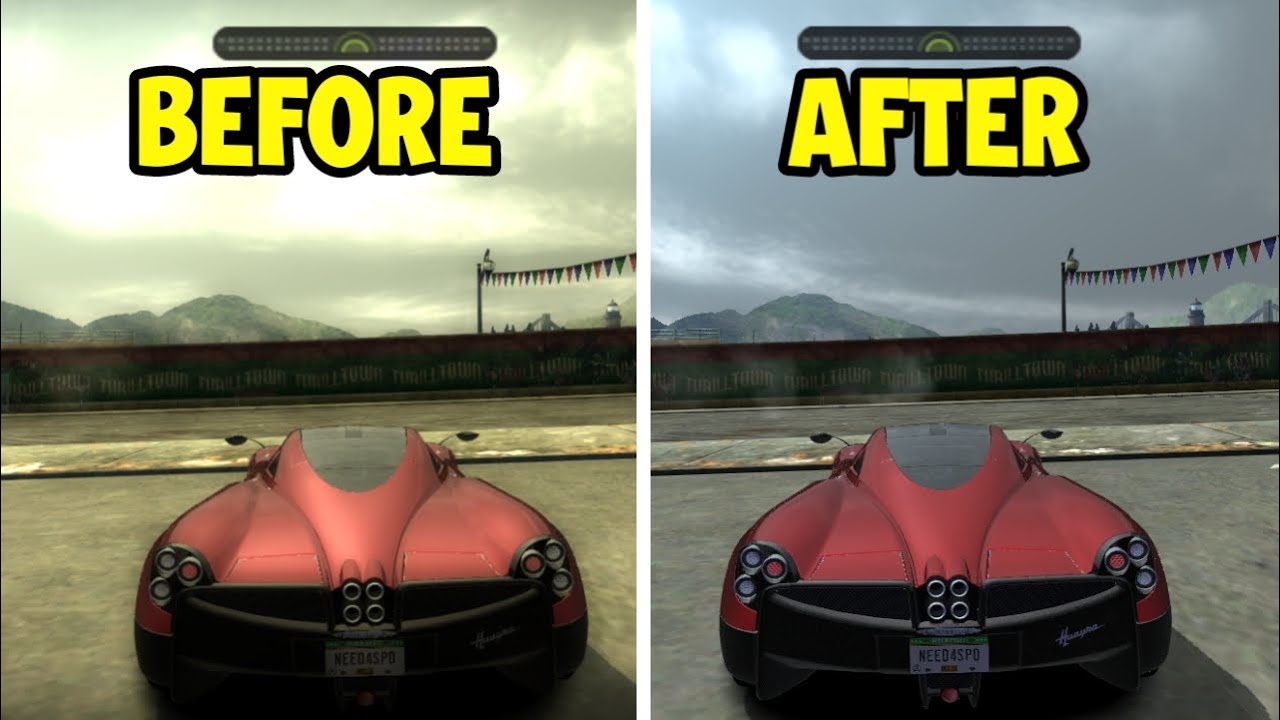 How to get BEST GRAPHICS settings in Need For Speed Most Wanted | Full ...