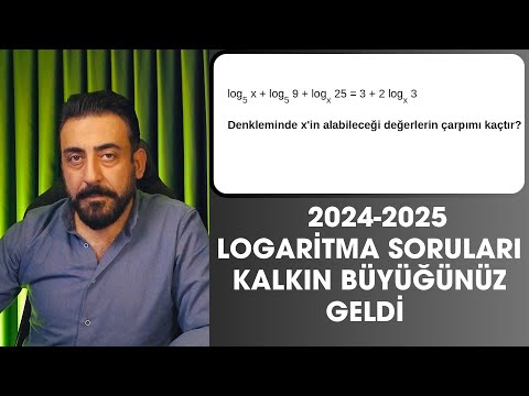 Ayt Çıkmış Logaritma Soruları Kalkın Büyüğünüz Geldi !
