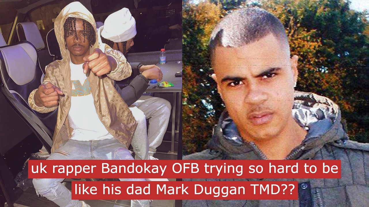 uk rapper Bandokay (OFB) trying so hard to be like his dad Mark Duggan ...