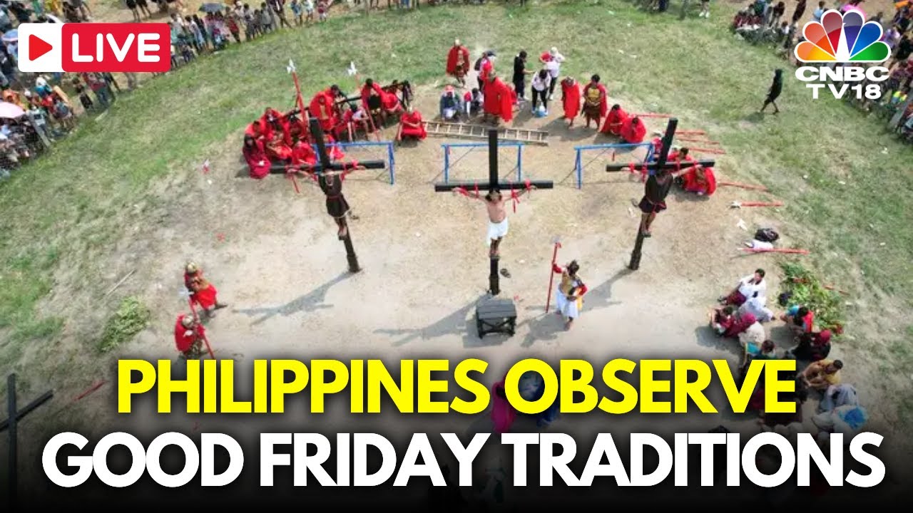 Philippines LIVE: Filipino Catholics Reenact Crucifixion of Jesus on ...