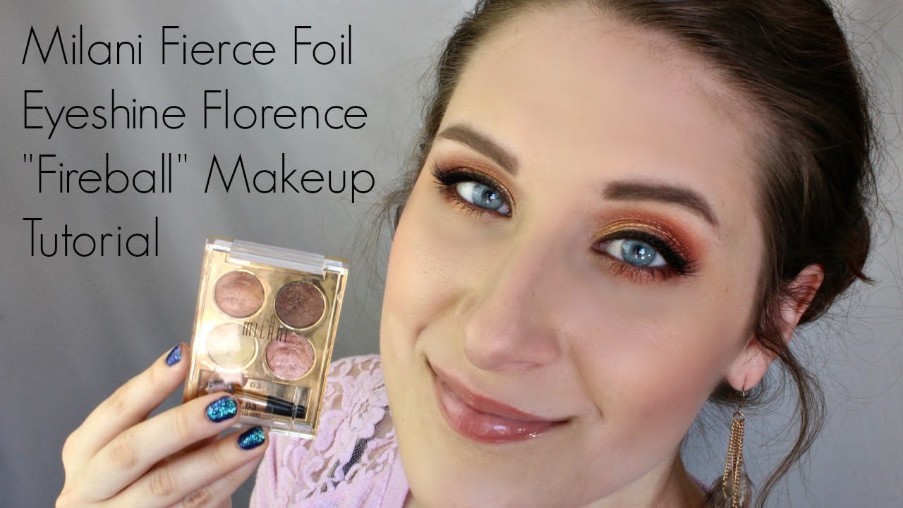 New Series | Monthly Makeup Palette Tutorial - MILANI Fierce Foil ...