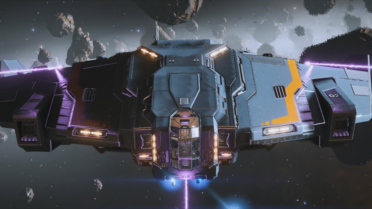 Elite Dangerous: The Type-9 Mining Experience - YouTube