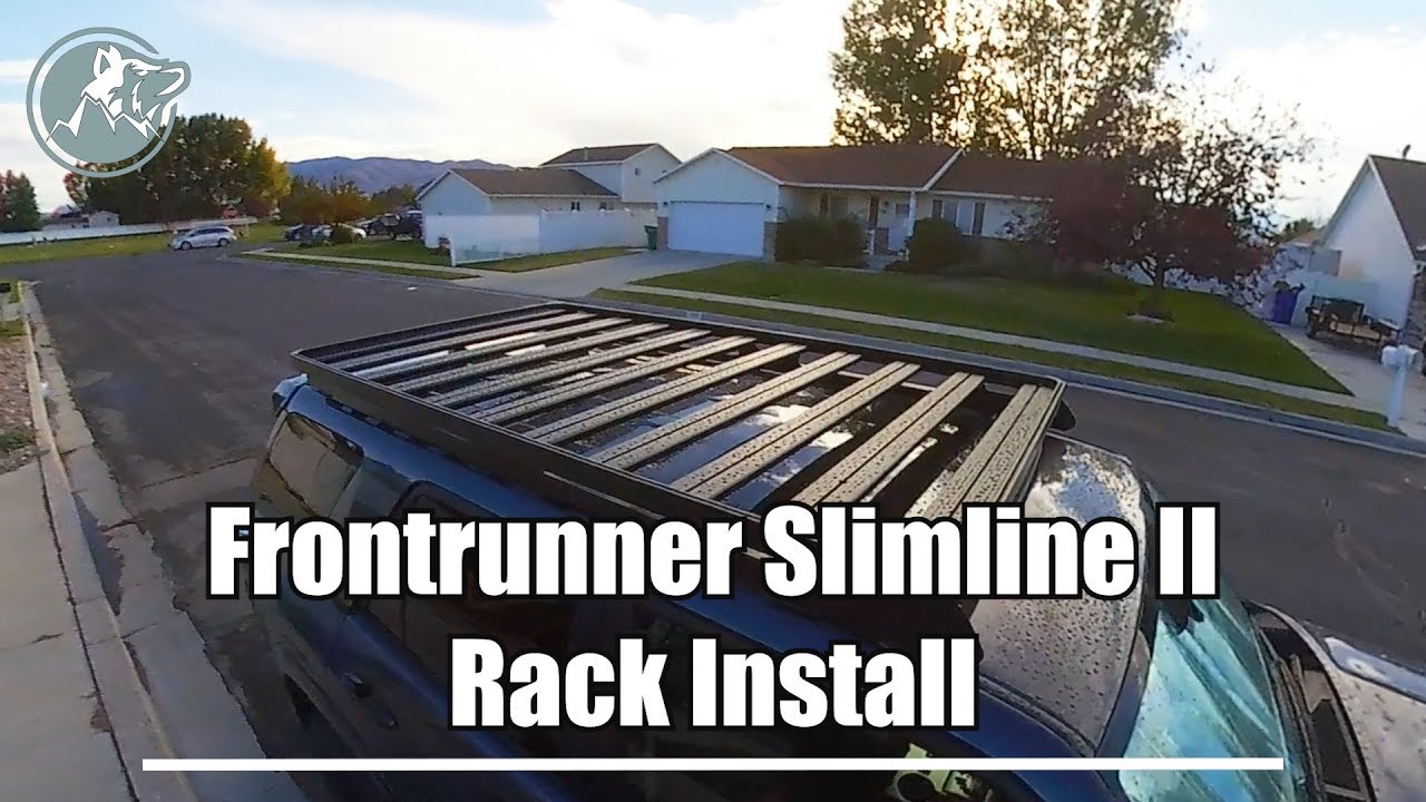 FrontRunner Slimline II -5th Gen 4Runner Install - YouTube
