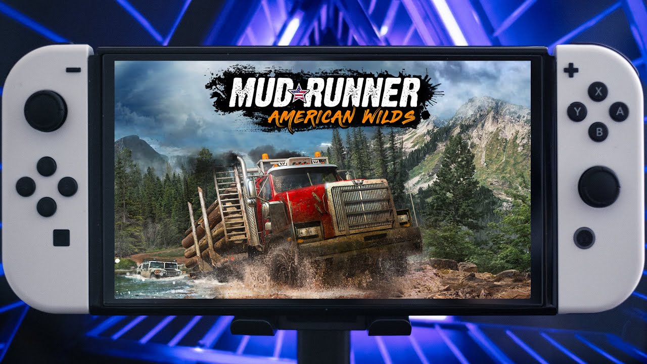 MudRunner - American Wilds on Nintendo Switch Oled - Handheld Gameplay ...