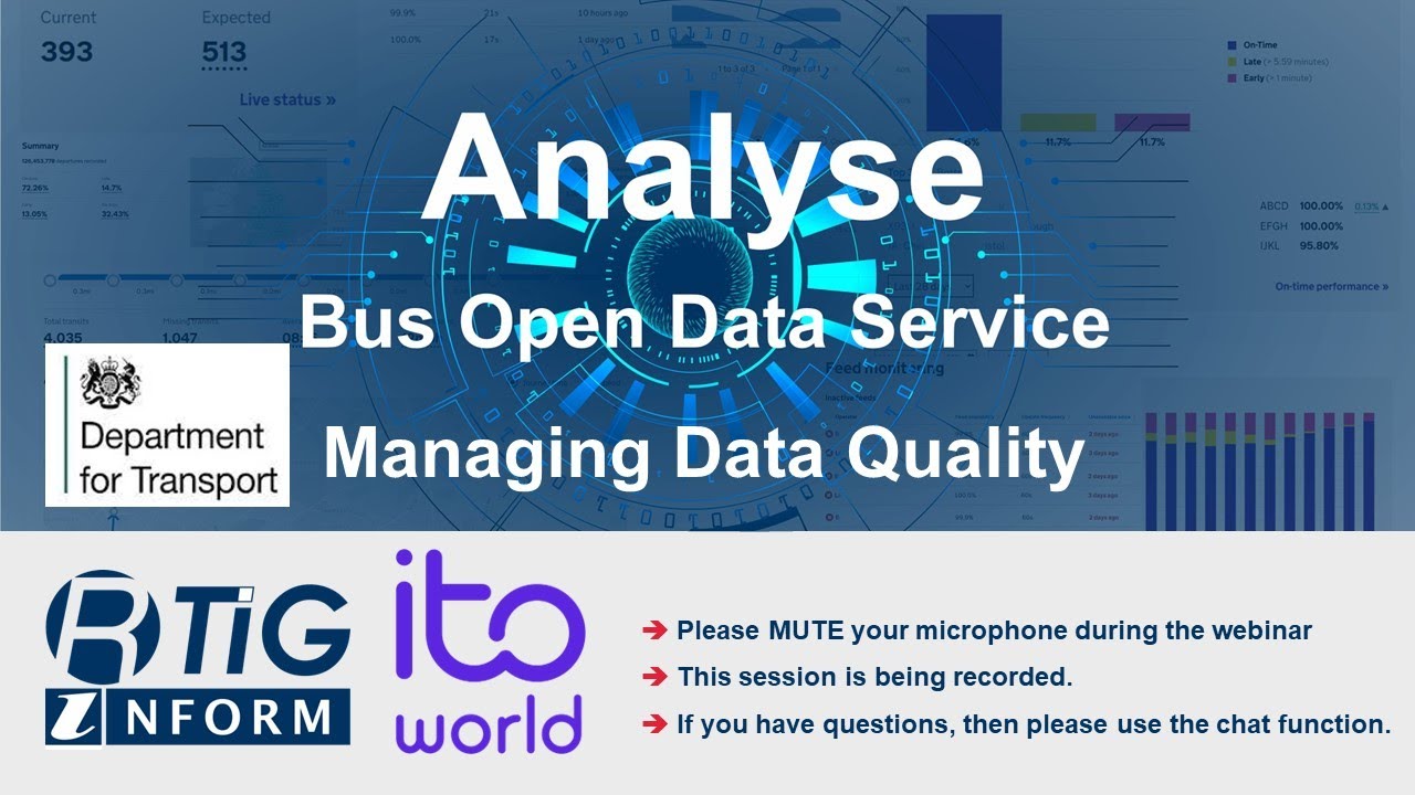 Analyse Bus Open Data: Data Quality with Q&A for Operators & Agents 9 ...