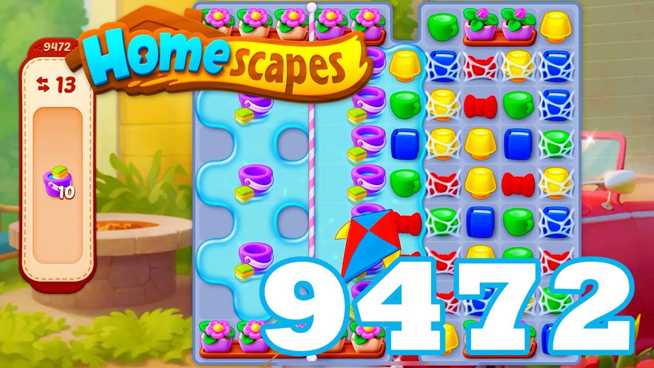 Homescapes Level 9472 HD | 3 - match puzzle game | Gameplay Walkthrough ...