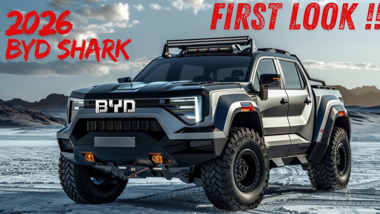 BYD SHARK 2026: A New Era of Eco-Friendly Pick-Ups - YouTube