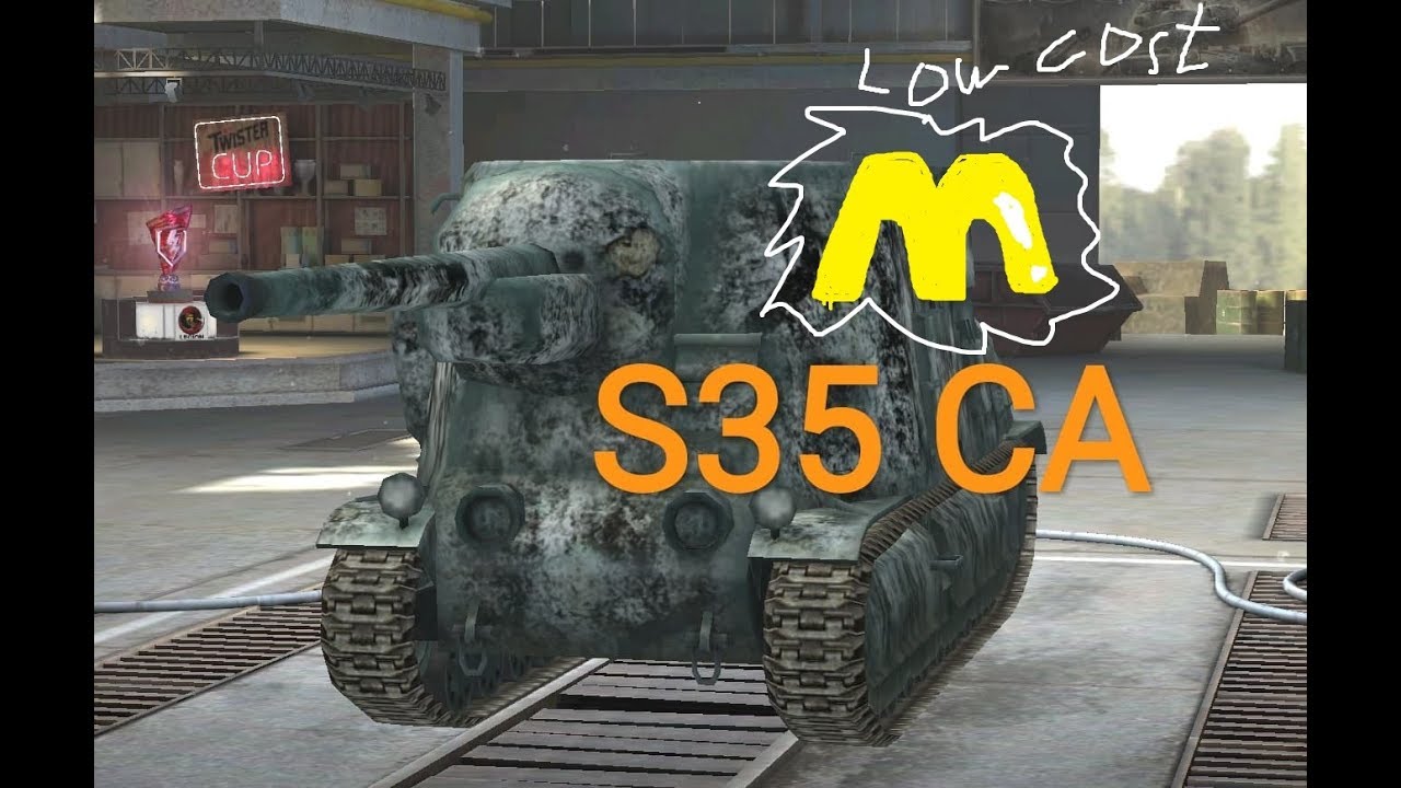 戰車世界閃擊戰-S35 CA - YouTube