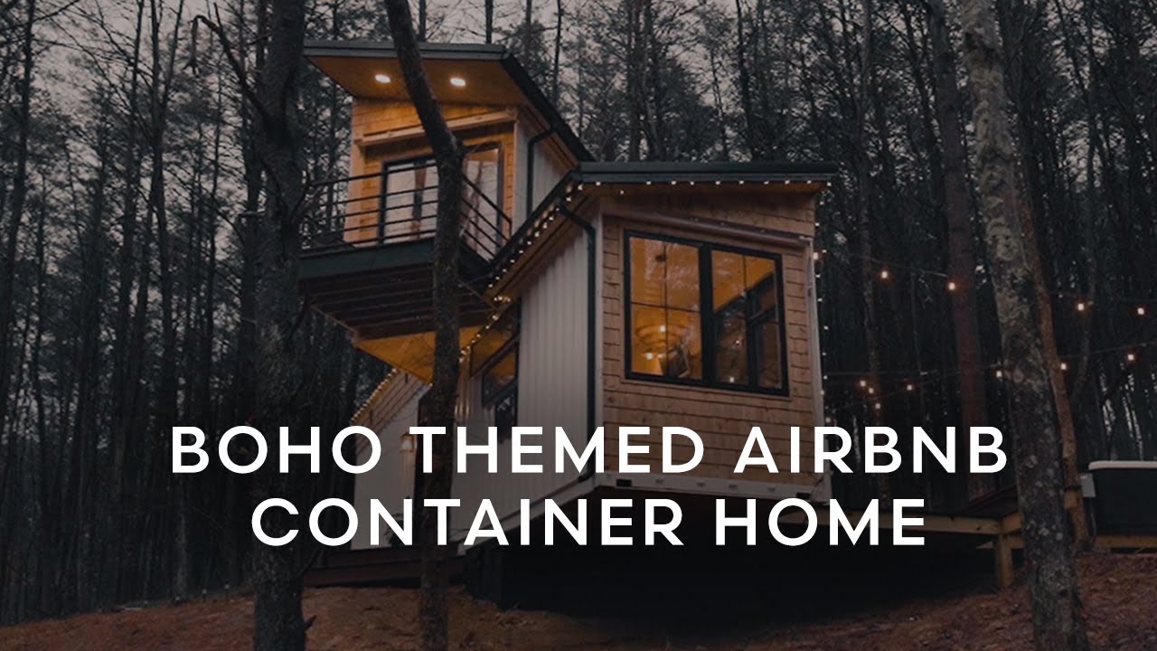 *BoHo* AIRBNB SHIPPING CONTAINER TOUR | The BoHo Box Hop By Seth ...