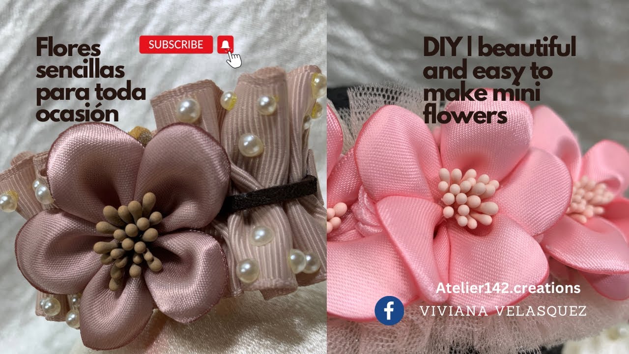 Flores sencillas para toda ocasión/ DIY beautiful and easy to make mini ...
