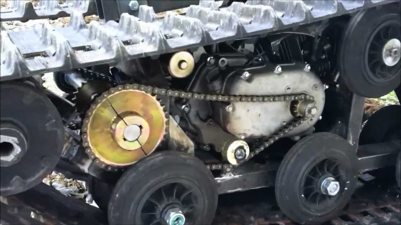 My personal tracked vehicle part 6 - YouTube