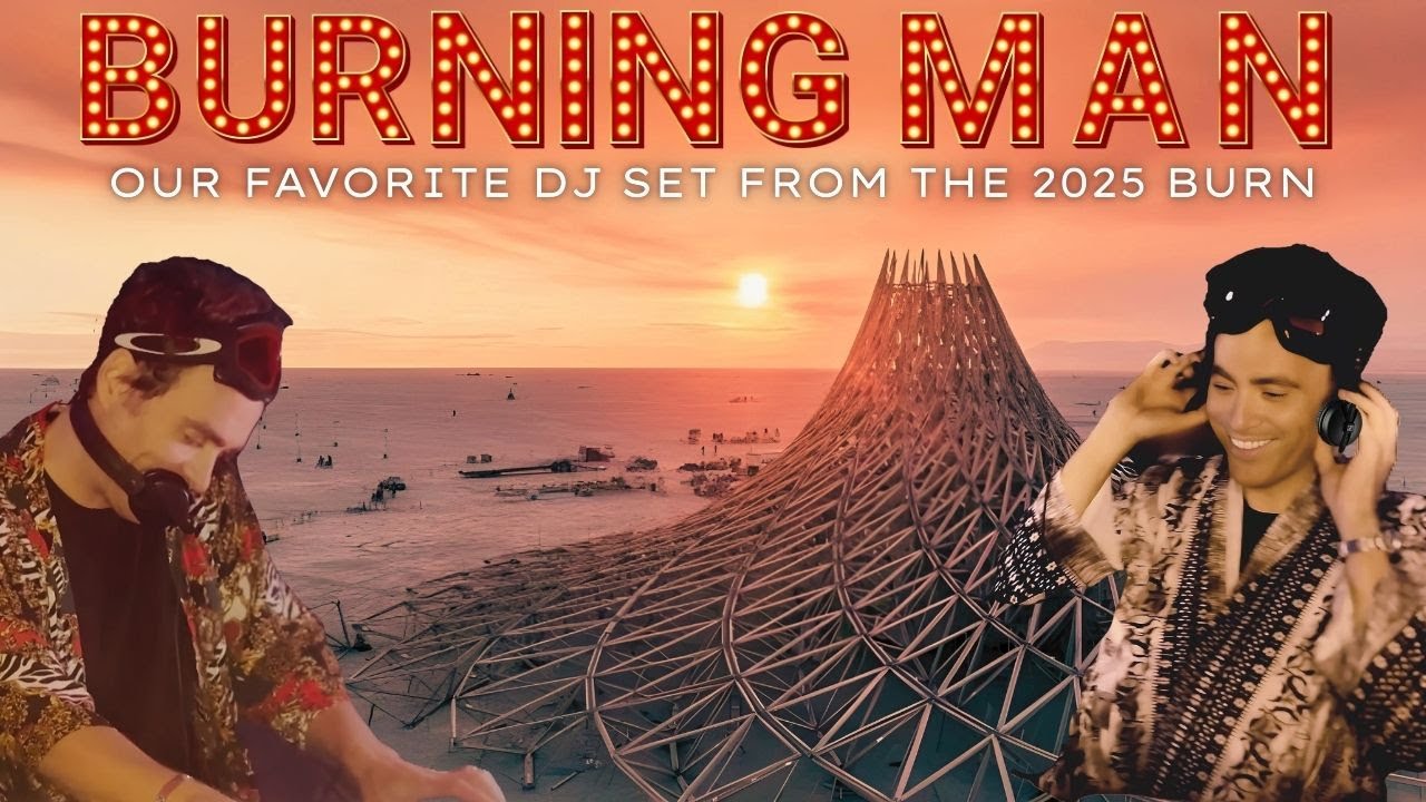 Our Favourite Burning Man 2025 DJ Set - A Must Watch! EC Twins (Sphere ...