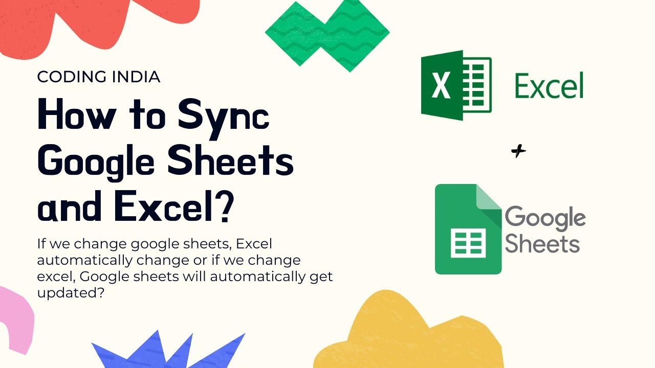 How To Sync Excel And Google Sheets Work With Google Sheets And Excel How To Sync Excel And Google Sheets Work With Google Sheets And Excel