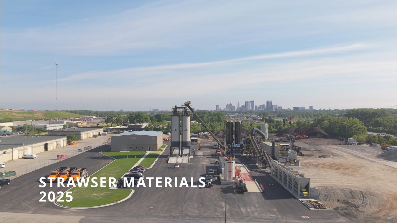Strawser Materials Plant 01 - YouTube