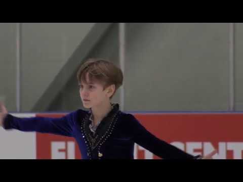 Grayson Long 2019/20 Skate Canada Challenge Free Skate - Pre-Novice Men ...
