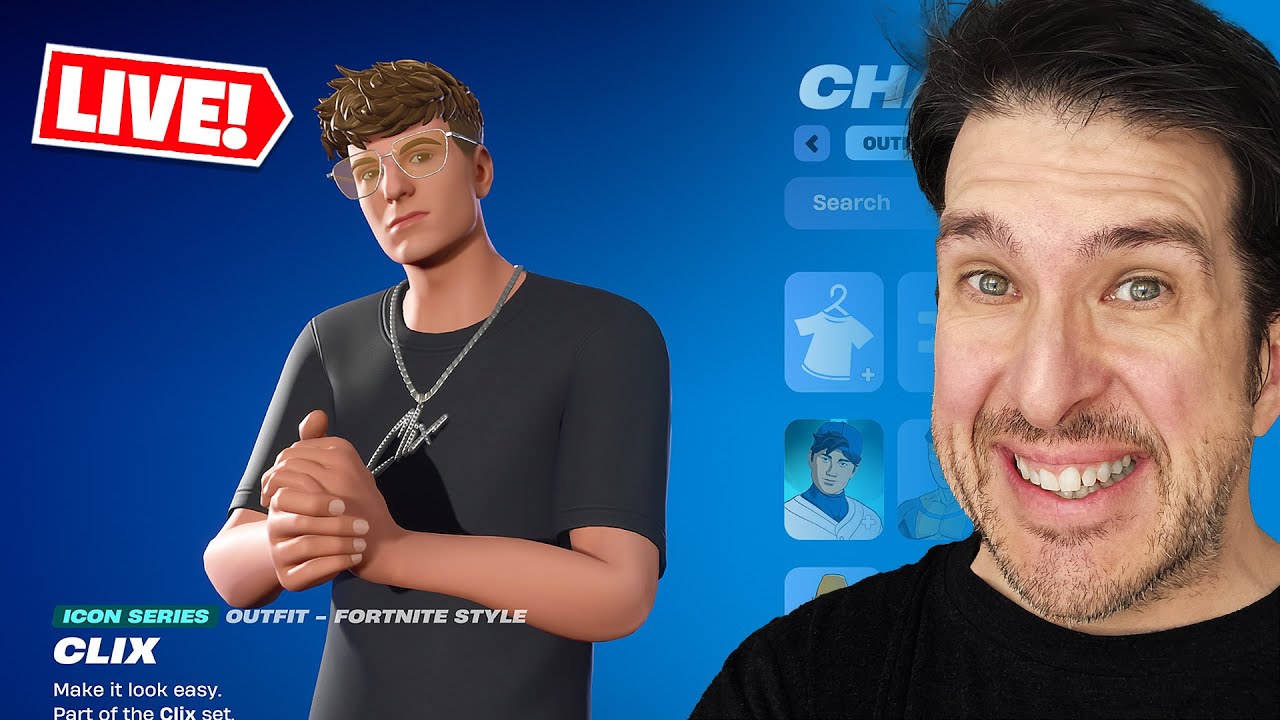 🔥 Early Access CLIX Icon Series Skin Gameplay in Fortnite! 🔥 - YouTube