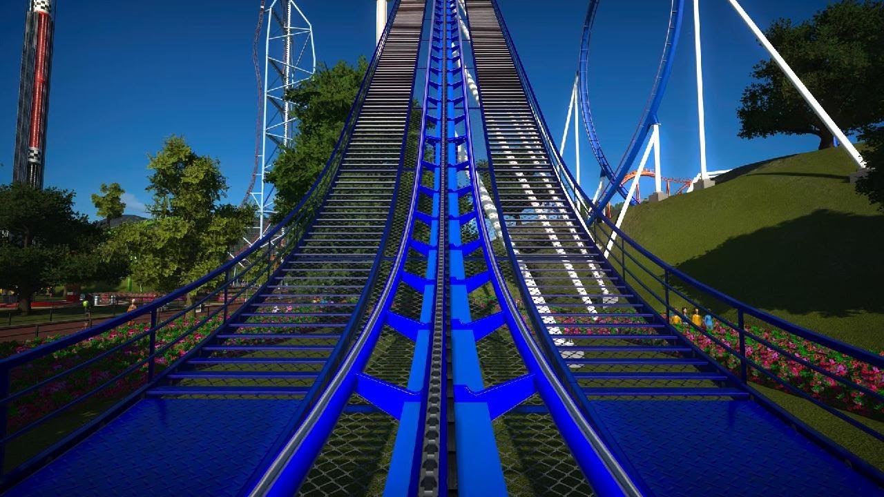 "Flight of the Black Falcon" Custom B&M Wing Coaster (Planet Coaster ...