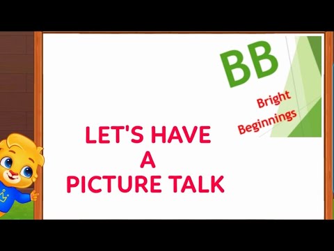 A PICTURE TALK FOR KIDS - YouTube