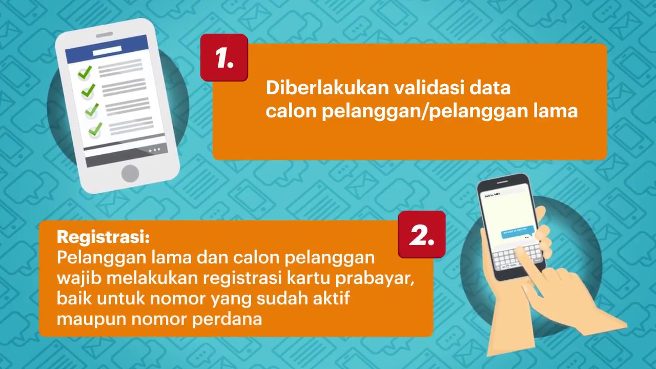 Cara Registrasi Pra Bayar - YouTube