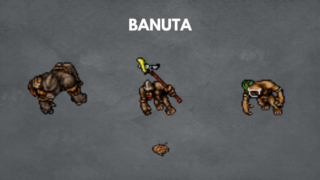 EK | Lvl 48 a 49 | Finalizando Bestiary | Banuta | Tibia - YouTube