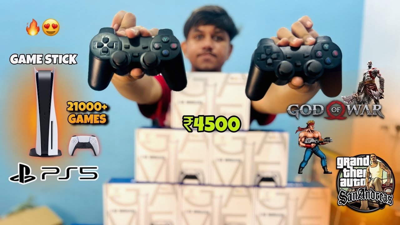 M33 game stick | GTA, tekken 5 | god of war and all retro 30000 games ...