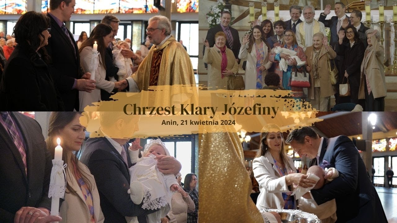 Klara Józefina, Sakrament Chrztu św. - YouTube