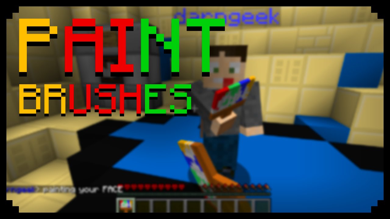 Minecraft Paint Brushes Quick News YouTube minecraft-paint-brushes-quick-news-youtube