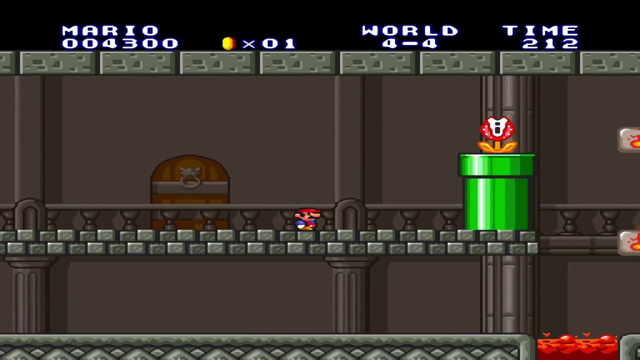 Super Mario Bros.: Lost Levels | World 4-4 - YouTube